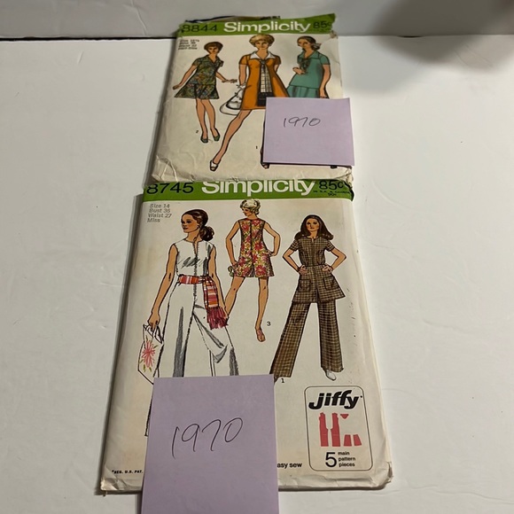 Simplicity | Other | Vintage Patterns From The 97s | Poshmark